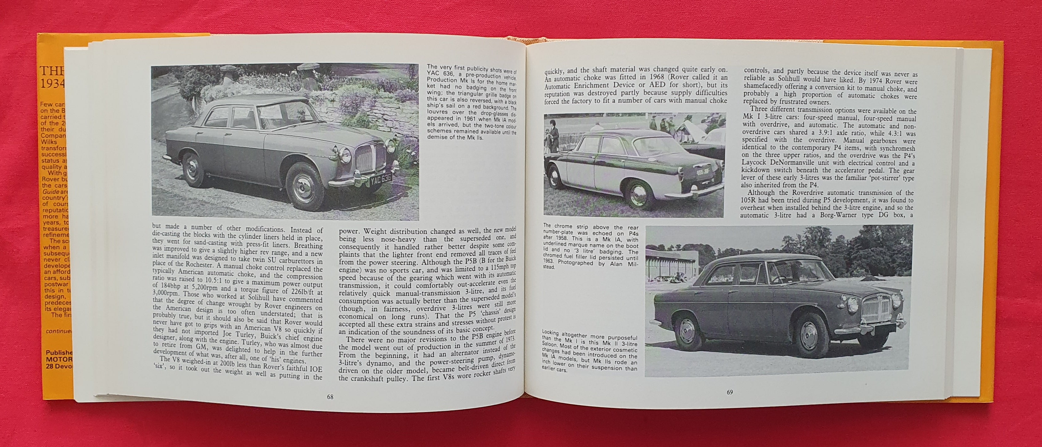 The Classic Rovers 1934-1977 A Collector's Guide - Frenky Autodokumentatie